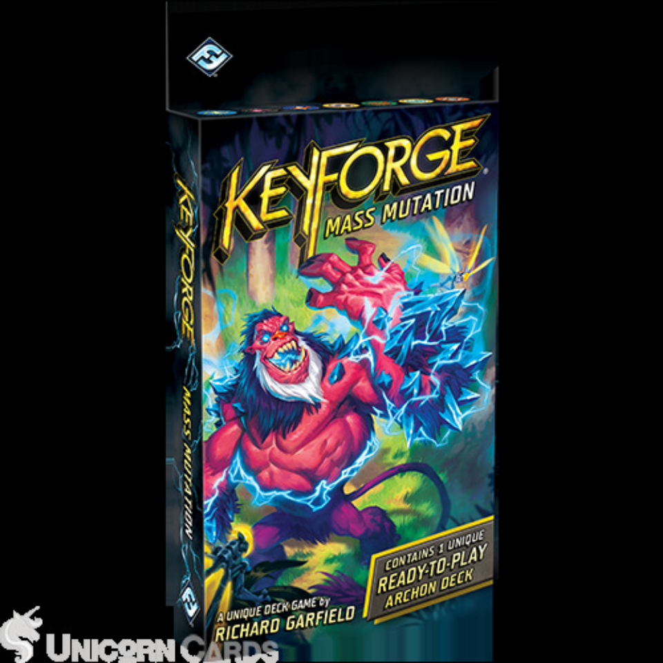 KeyForge: Mass Mutation Archon Deck :: :: Unicorn Cards - YuGiOh ...
