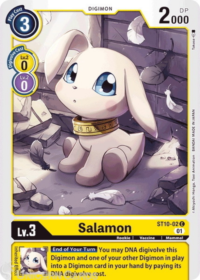 ST10-02 Salamon Common Mint Digimon Card:: Unicorn Cards - YuGiOh ...