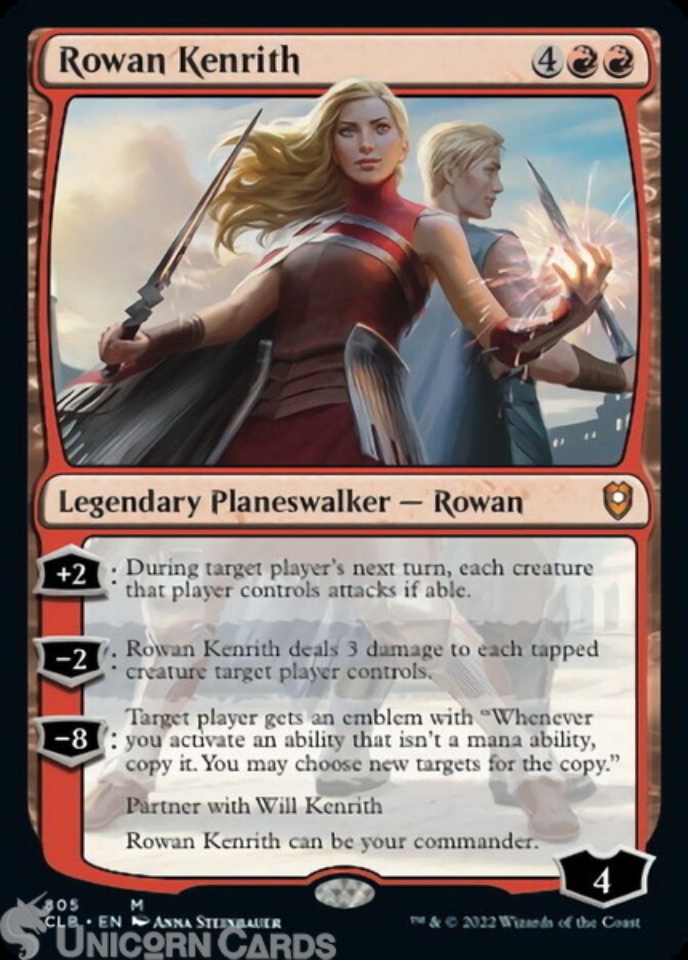 Rowan Kenrith : Mythic Rare : Battle For Baldur's Gate : Mint MTG Card ...