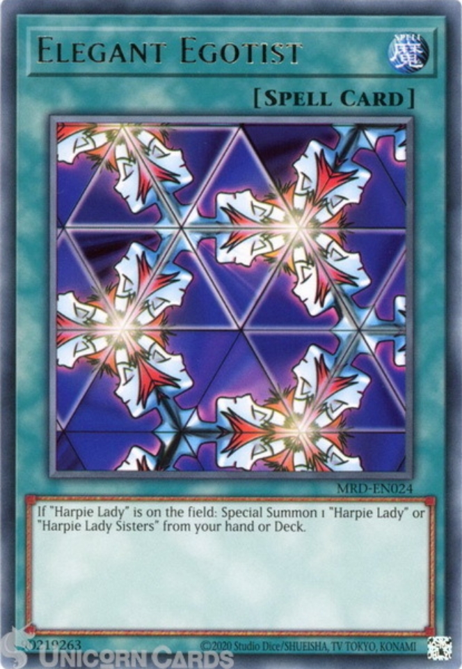 MRD-EN024 Elegant Egotist :: Rare 25th Anniversary Edition Mint YuGiOh ...
