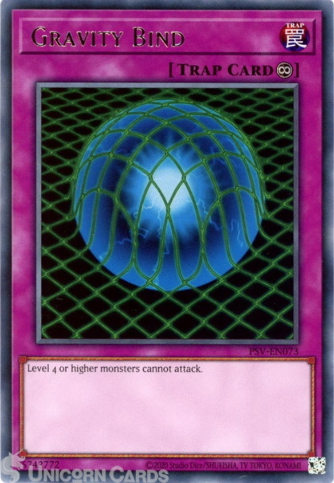 PSV-EN073 Gravity Bind :: Rare 25th Anniversary Edition Mint YuGiOh ...
