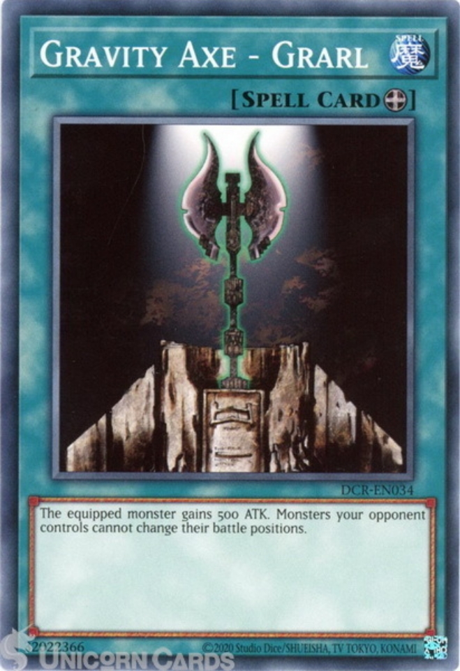 DCR-EN034 Gravity Axe - Grarl :: Common 25th Anniversary Edition Mint ...