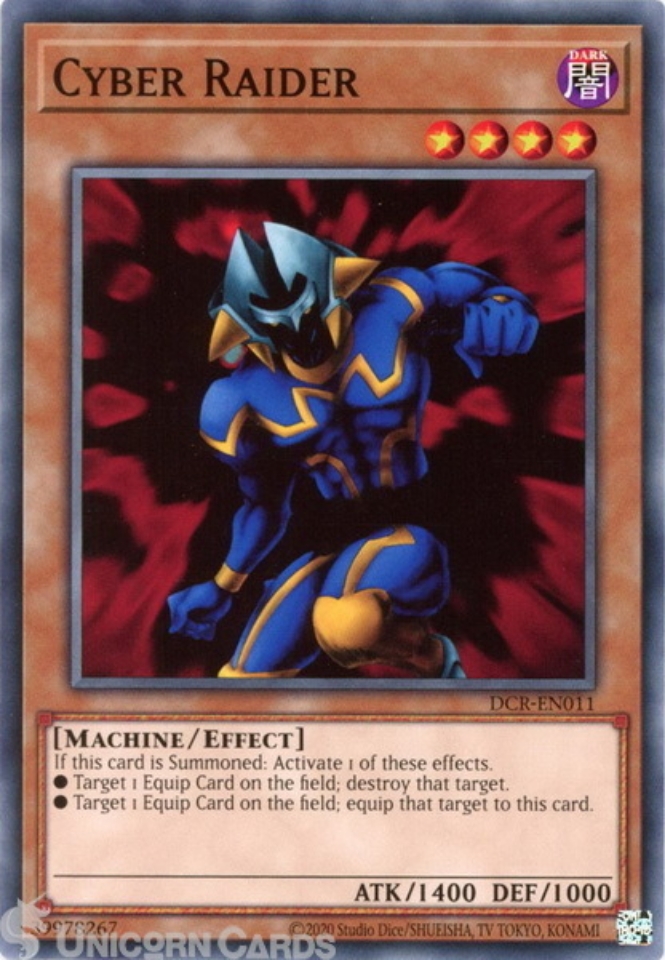 DCR-EN011 Cyber Raider :: Common 25th Anniversary Edition Mint YuGiOh ...