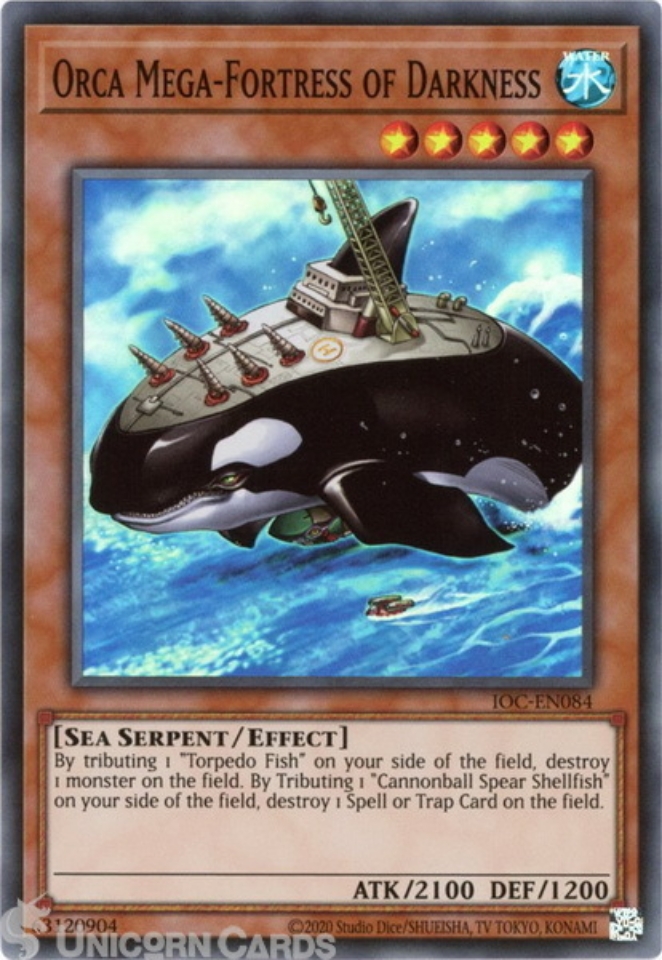 IOC-EN084 Orca Mega-Fortress of Darkness :: Super Rare 25th Anniversary ...