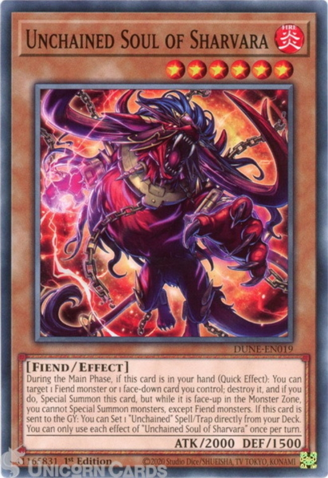 Unchained Yugioh Cards - Printable Cards