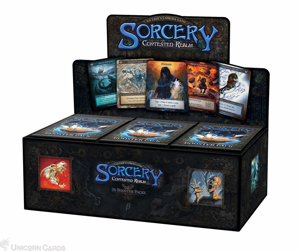 Sorcery TCG: Contested Realm Beta Booster Display:: Unicorn Cards ...