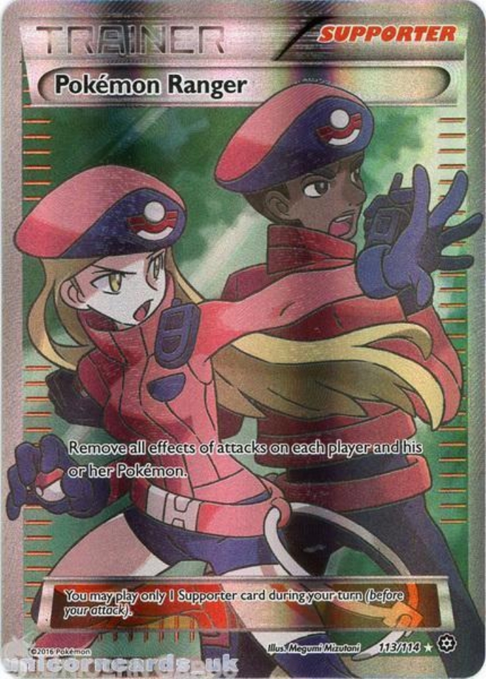 Pokemon Ranger 113/114 :: Steam Siege :: Rare Ultra Mint Pokemon Card ...