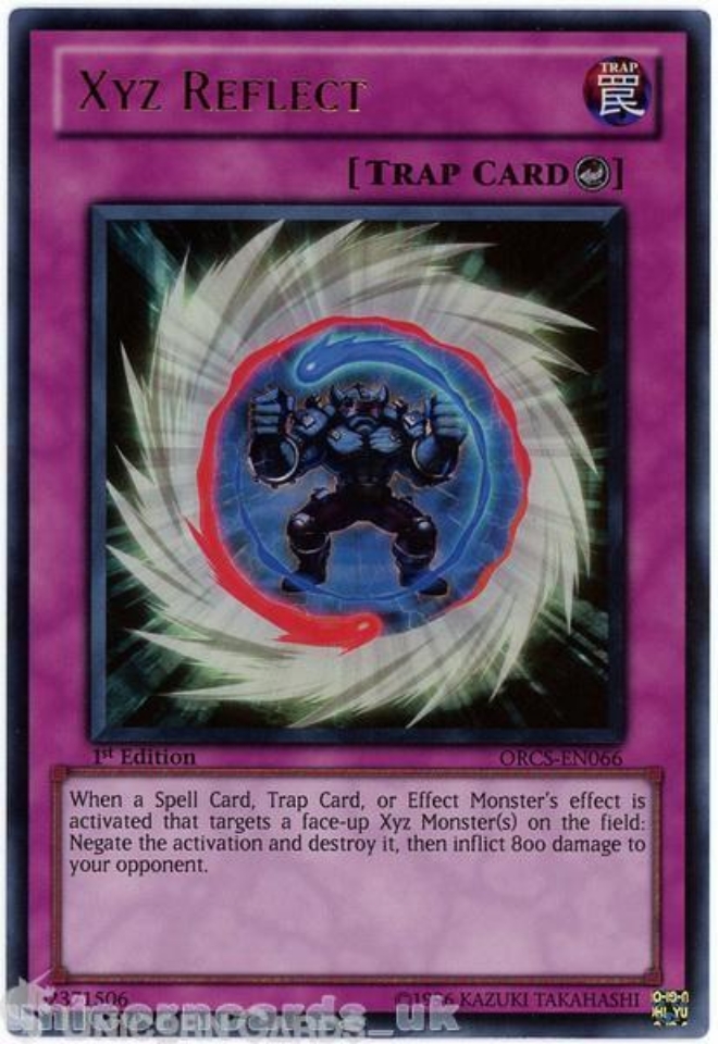 ORCS-EN066 Xyz Reflect Ultra Rare 1st Edition Mint YuGiOh Card ...