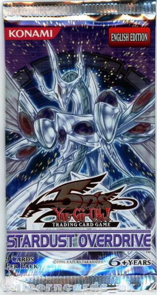 YuGiOh! Stardust Overdrive New and Sealed YuGiOh Booster Pack:: Unicorn ...