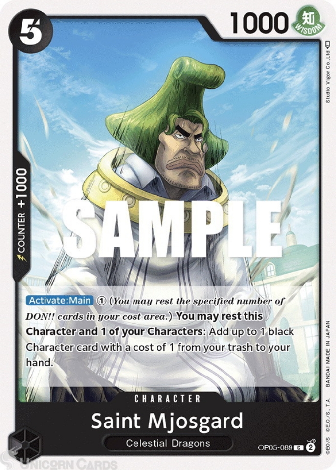 OP05-089 Saint Mjosgard :: Common One Piece TCG Card :: OP05: Awakening ...
