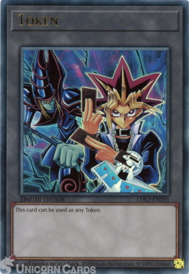 LDK2-ENT01 Yugi Token Ultra Rare Limited Edition Mint YuGiOh Card ...
