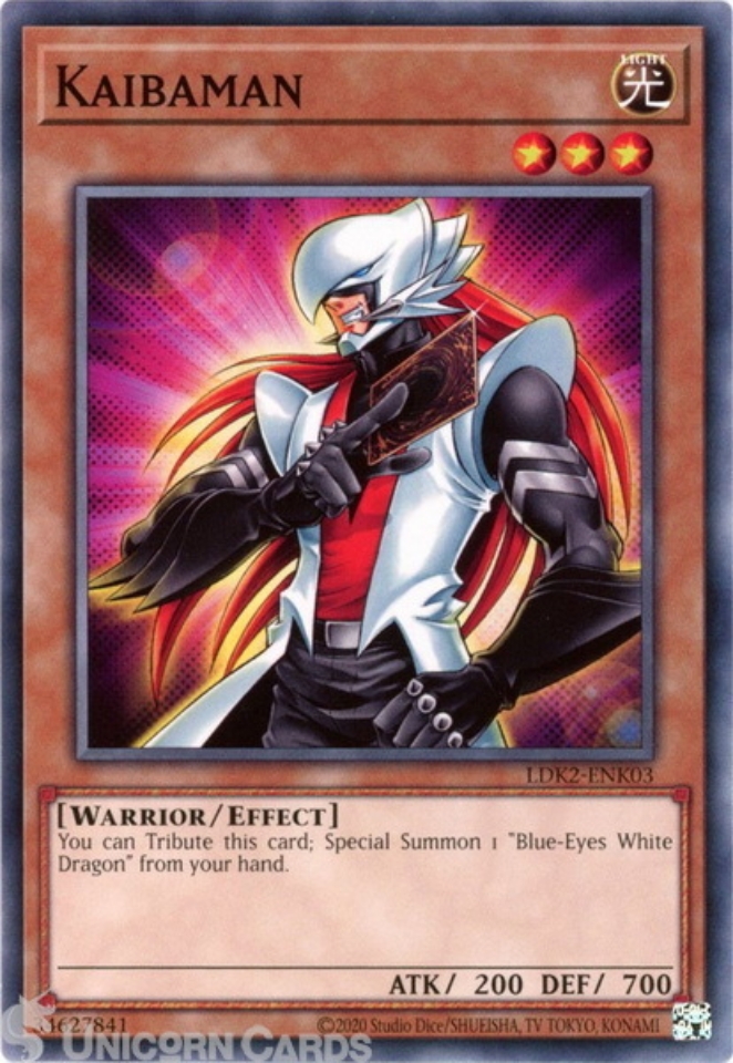 LDK2-ENK03 Kaibaman UNL 2024 Edition Mint YuGiOh Card:: Unicorn Cards ...