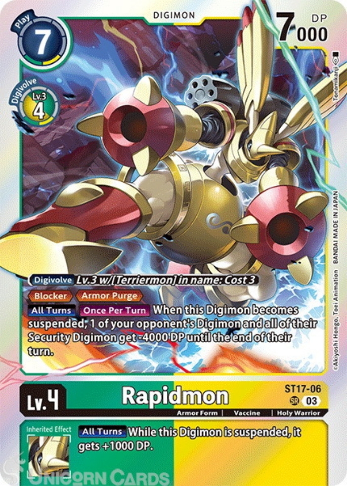 Rapidmon Digimon | Golden Rapidmon (Armor) Shines Bright! [Super Smash