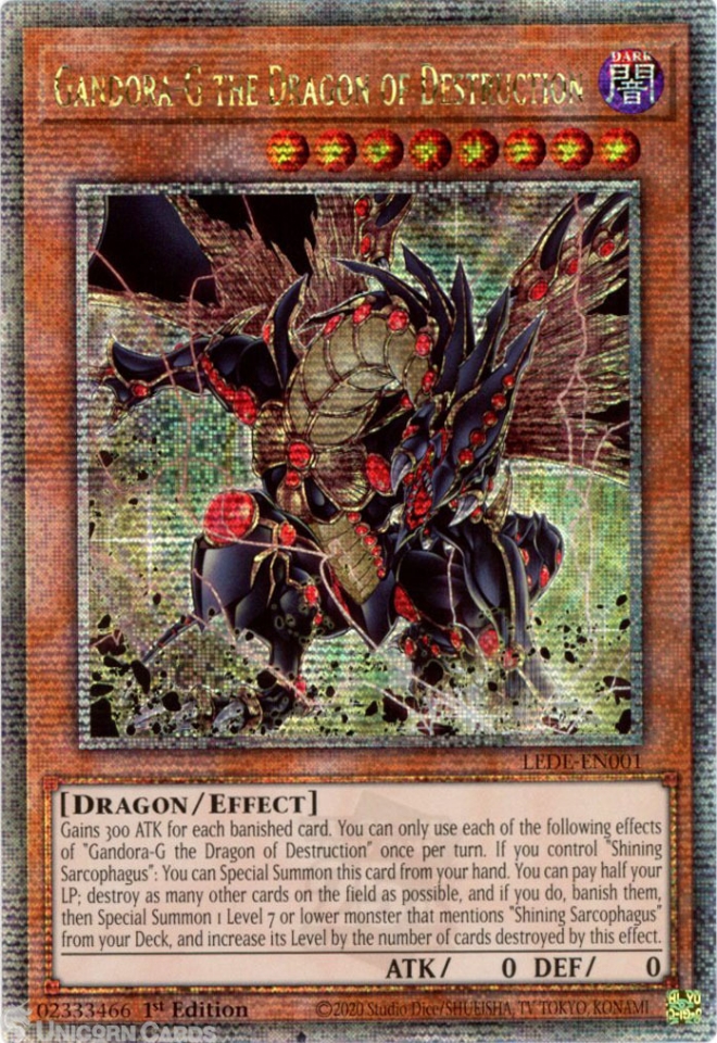 LEDE-EN001 Gandora-G the Dragon of Destruction : Quarter Century Secret ...