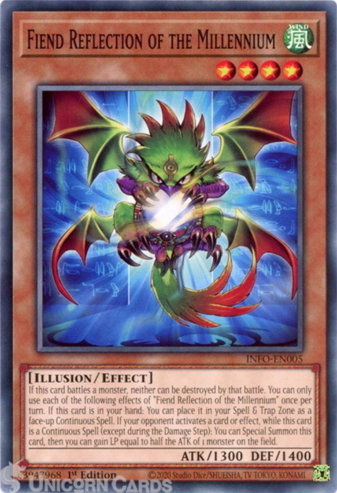 INFO-EN005 Fiend Reflection of the Millennium : Common 1st Edition ...