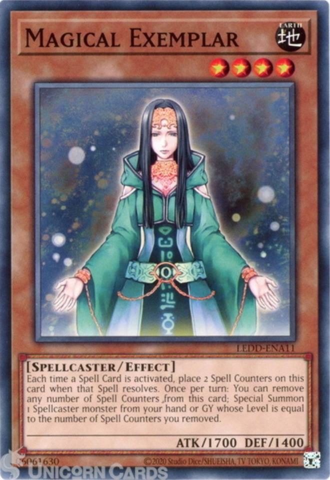 LEDD-ENA11 Magical Exemplar : Common UNL Edition YuGiOh Card:: Unicorn ...