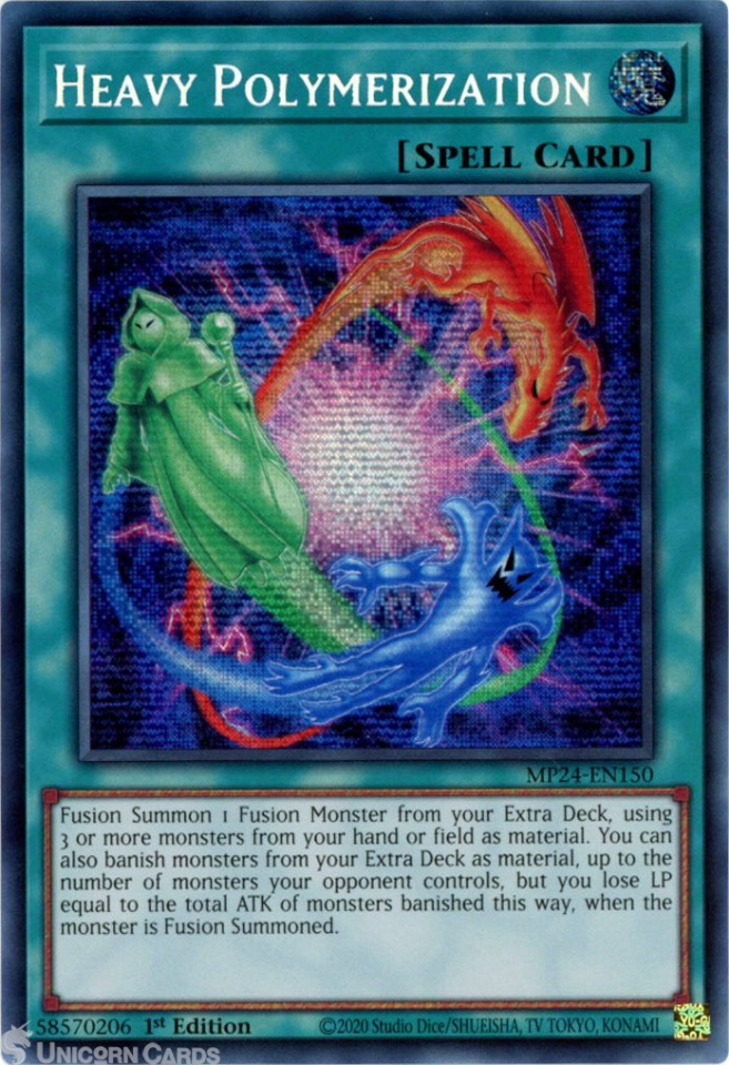 Yu Gi Oh Polymerization Card Yugioh Polymerization MAGO EN044 Gold