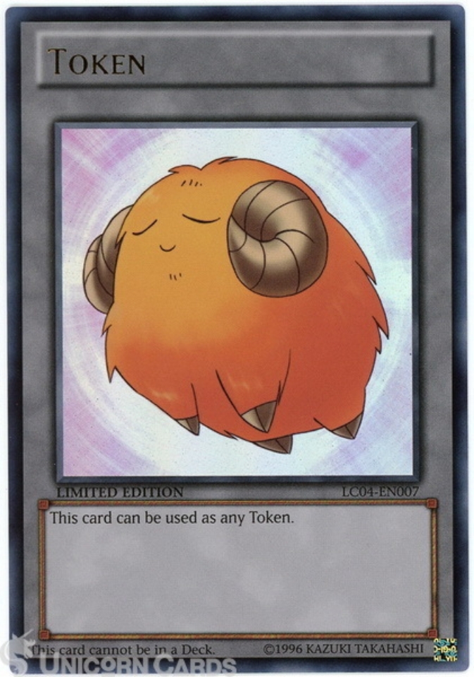 LC04-EN007 Yellow Sheep Scapegoat Token Ultra Rare Limited Edition ...