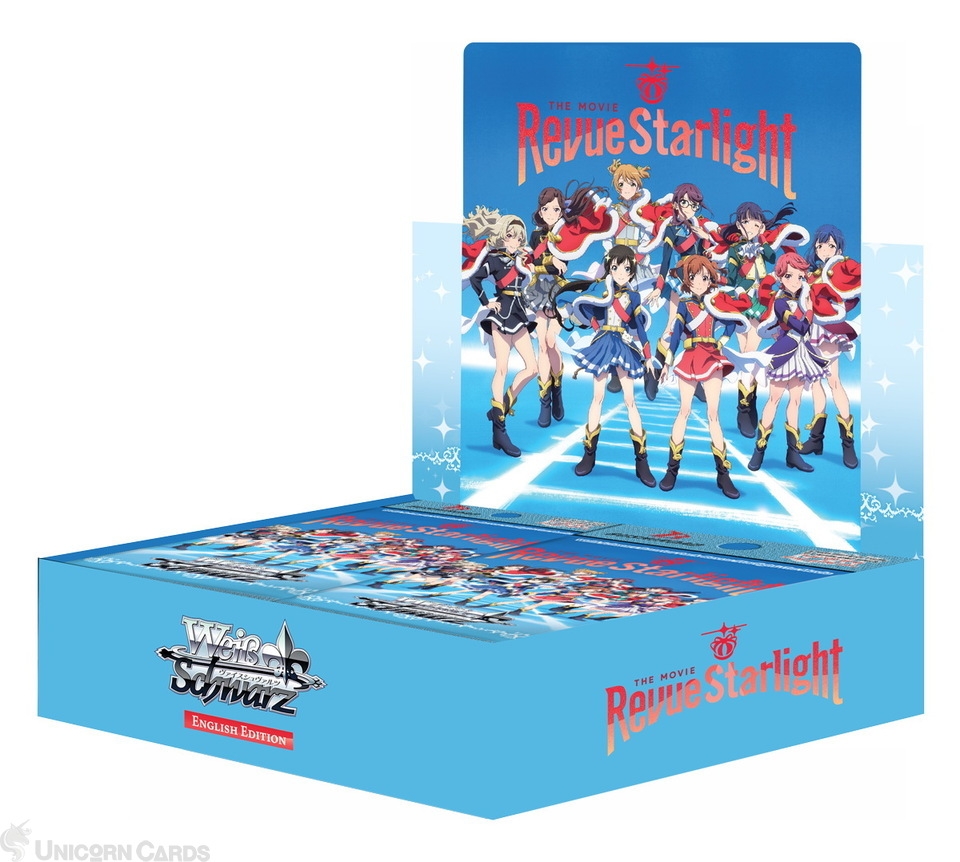 Weiss Schwarz - Revue Starlight The Movie Booster Display Box (16 packs ...