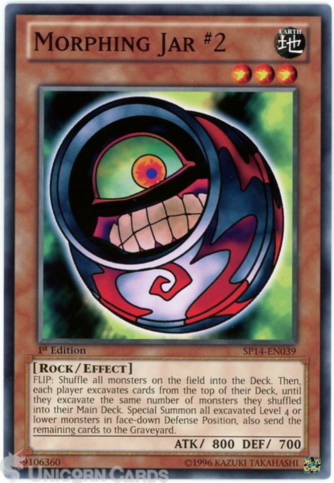 SP14-EN039 Morphing Jar #2 : Common 1st Edition Mint YuGiOh Card ...