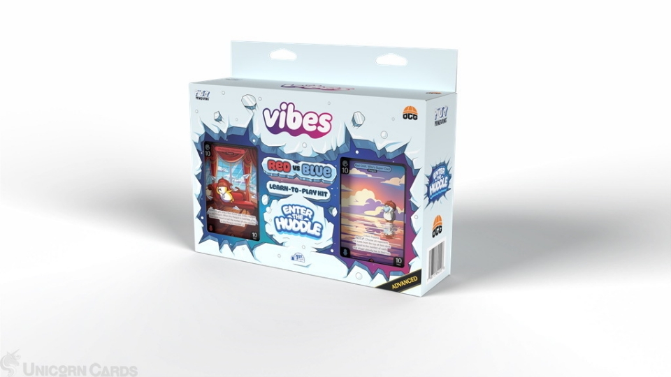Vibes Pudgy Penguins TCG: Enter The Huddle Advanced Starter Deck : Pre ...