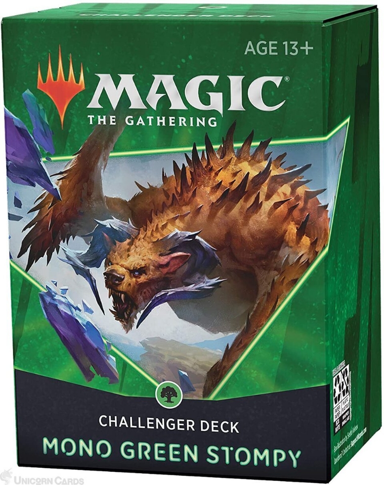 MTG - Magic: the Gathering Challenger Deck 2021 : Mono Green Stompy ...