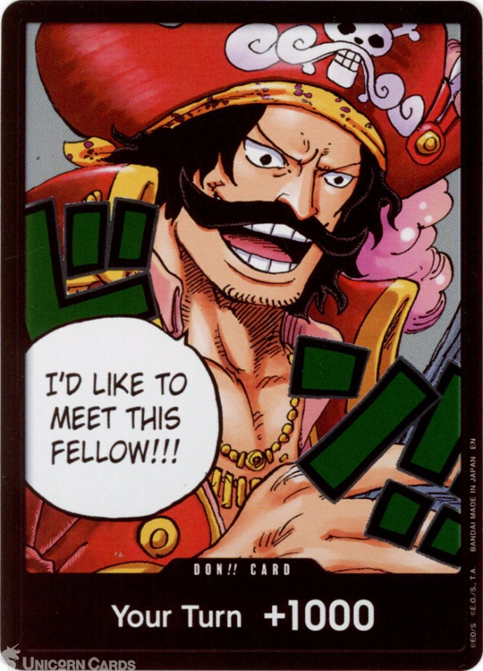 OP13-Don!! DON!! Card (Gol.D.Roger) : DON!! English One Piece TCG Card ...