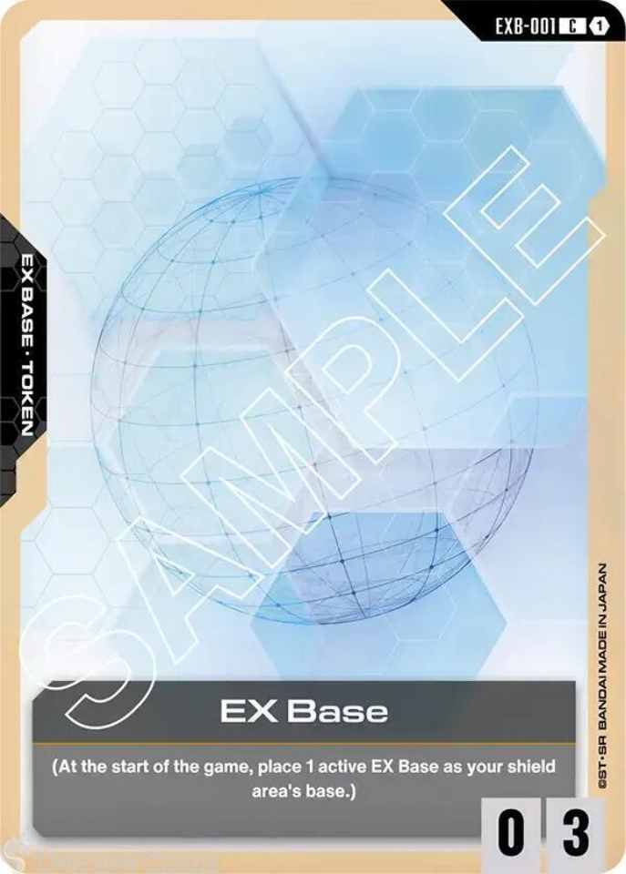 EXB-001 EX Base : C Gundam TCG Card : GD01: Newtype Rising:: Unicorn ...