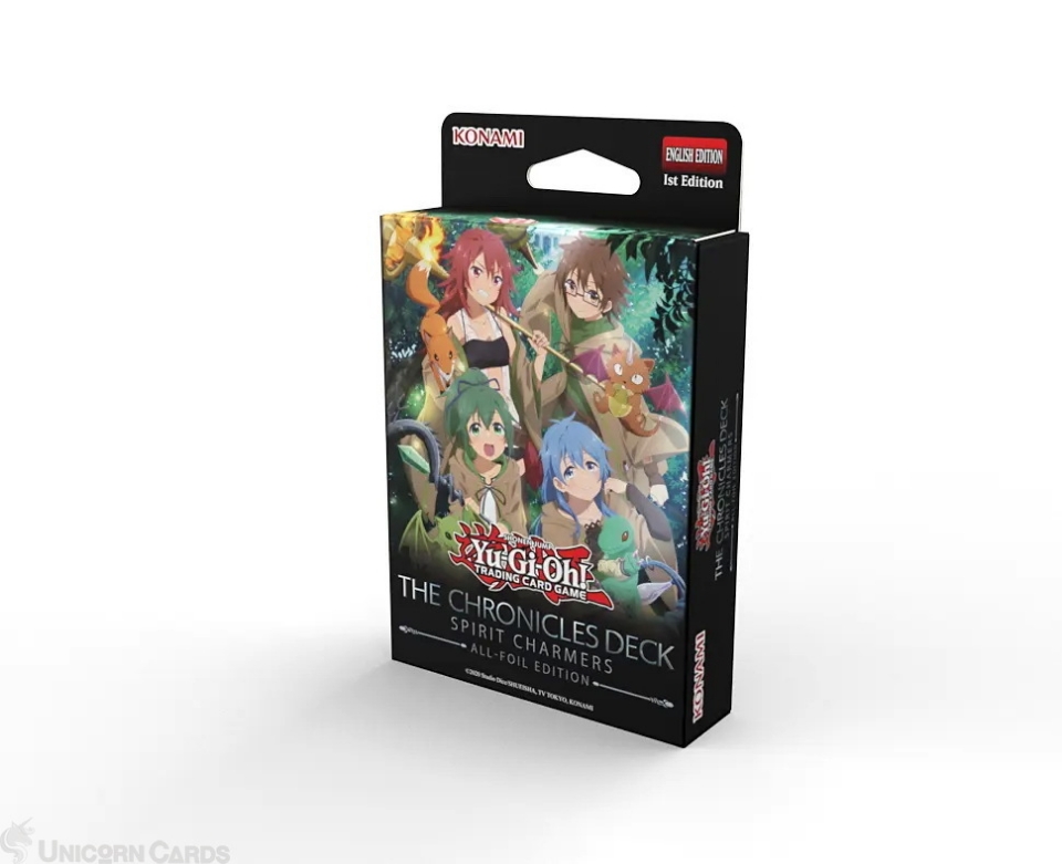 YuGiOh! The Chronicles Deck: Spirit Charmers (All-Foil Edition ...